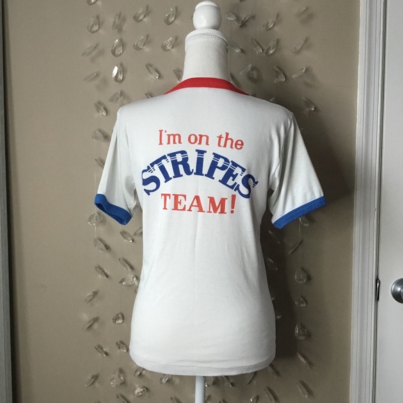 Vintage | Tops | Vintage Stars And Stripes Usa Ringer Shirt | Poshmark